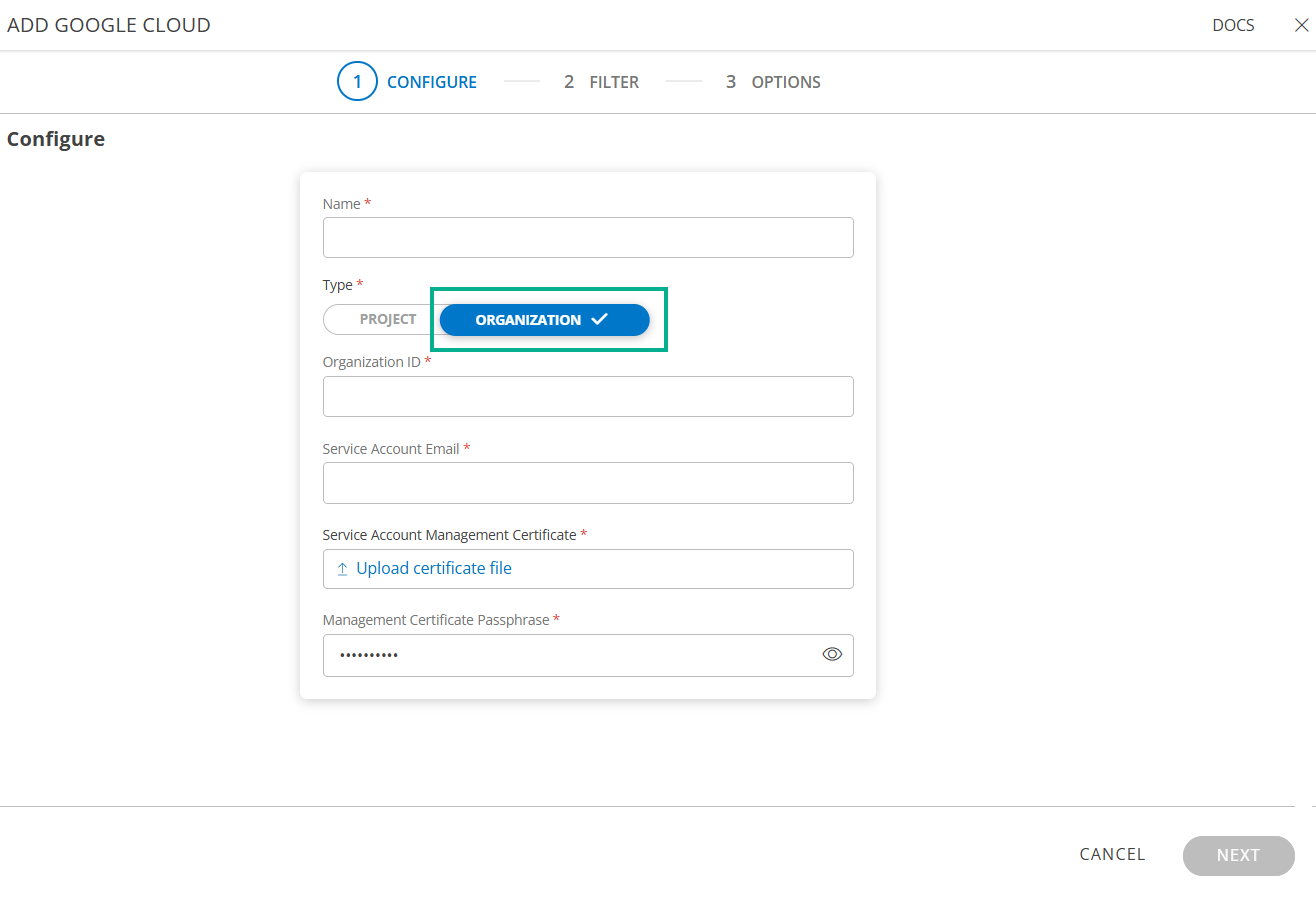 Google Organization Integration - Installation and Configuration | OpsRamp Documentation